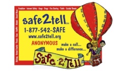 Safe2Tell Hotline for students to prevent and report violence